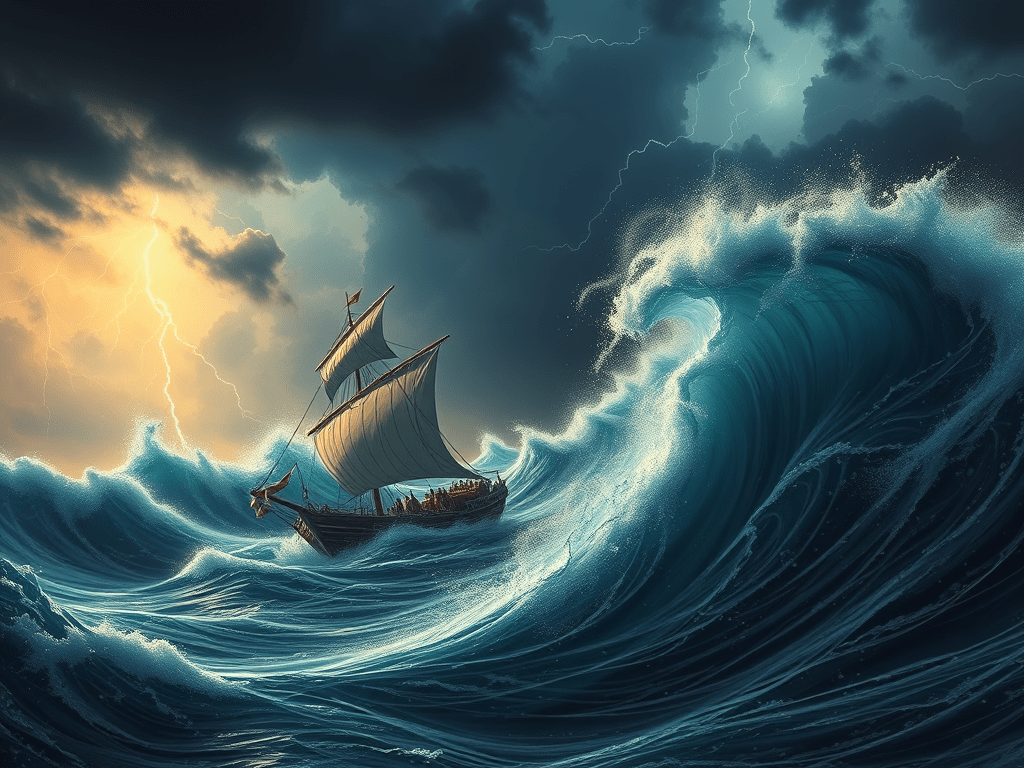 Jonah 1:4-10: The Storm At Sea – Conform to Jesus